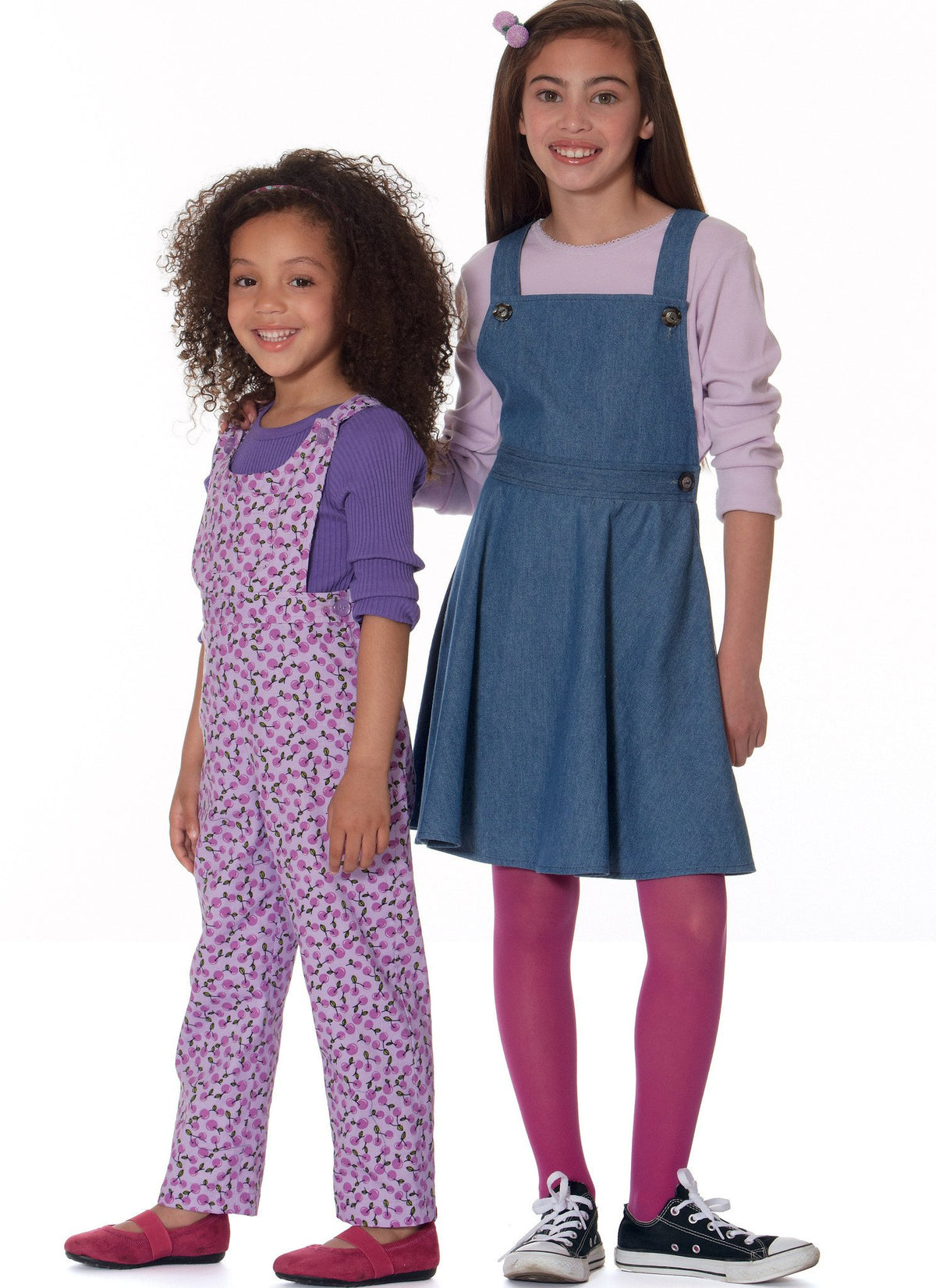 McCall's Sewing Pattern 7459 Children's/Girls' Jumpers and Overalls ...