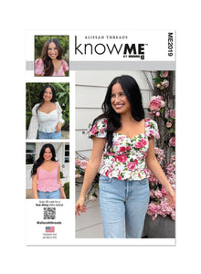 Know Me pattern 2019 Misses' Tops by Alissah Threads — jaycotts.co.uk ...