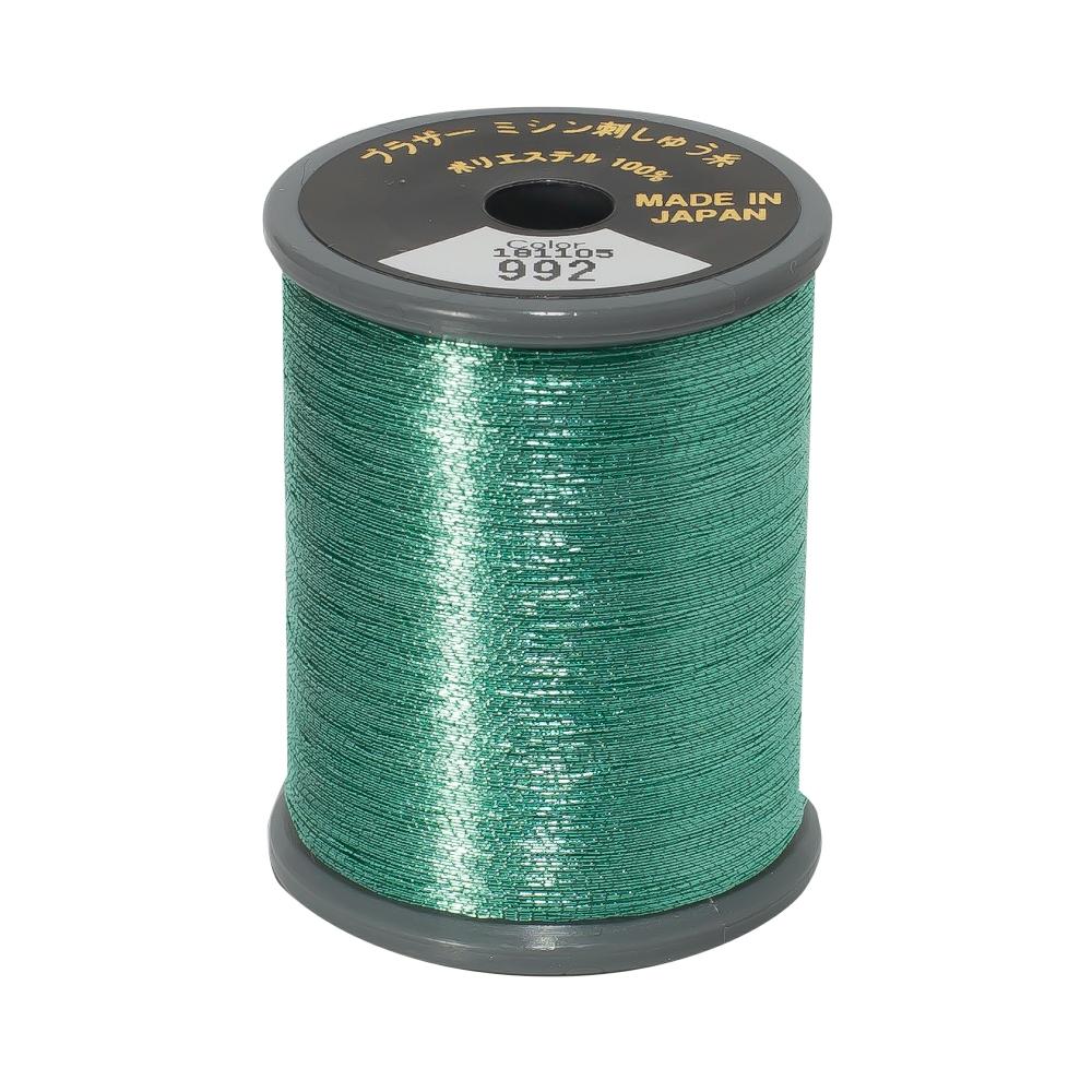 Brother Metallic Embroidery Thread in Peppermint reference 992 ...
