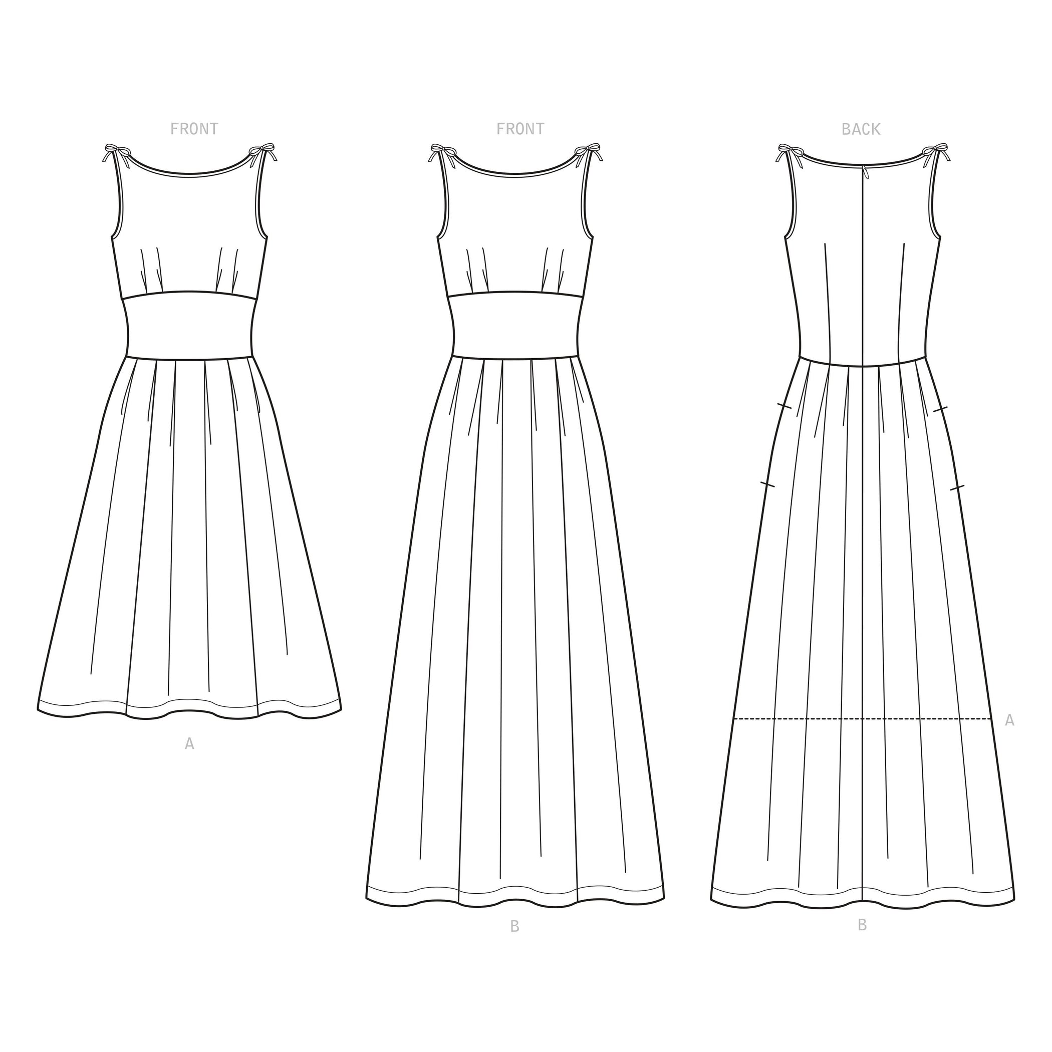 New Look Sewing Pattern 6665 Misses' Dress — jaycotts.co.uk - Sewing ...