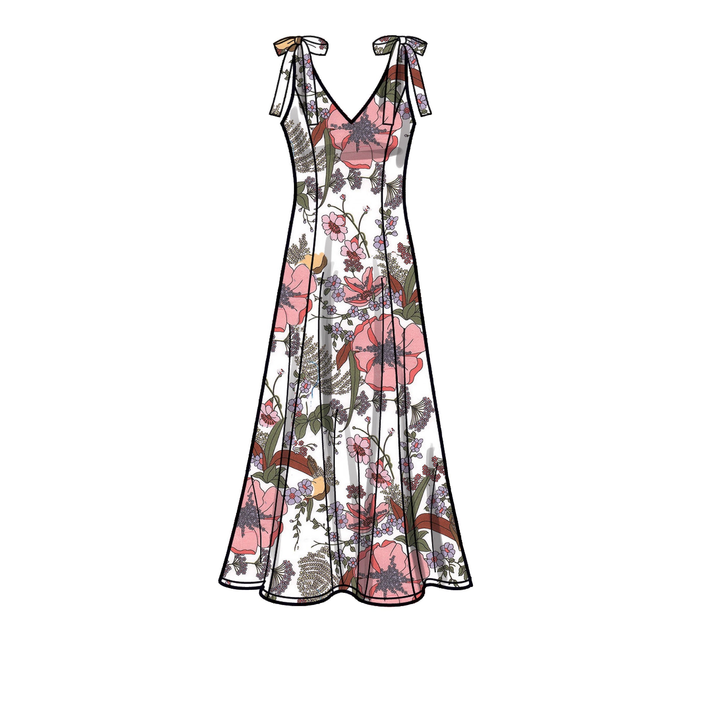New Look Sewing Pattern 6669 Misses' Dress, designed for stretch knits ...