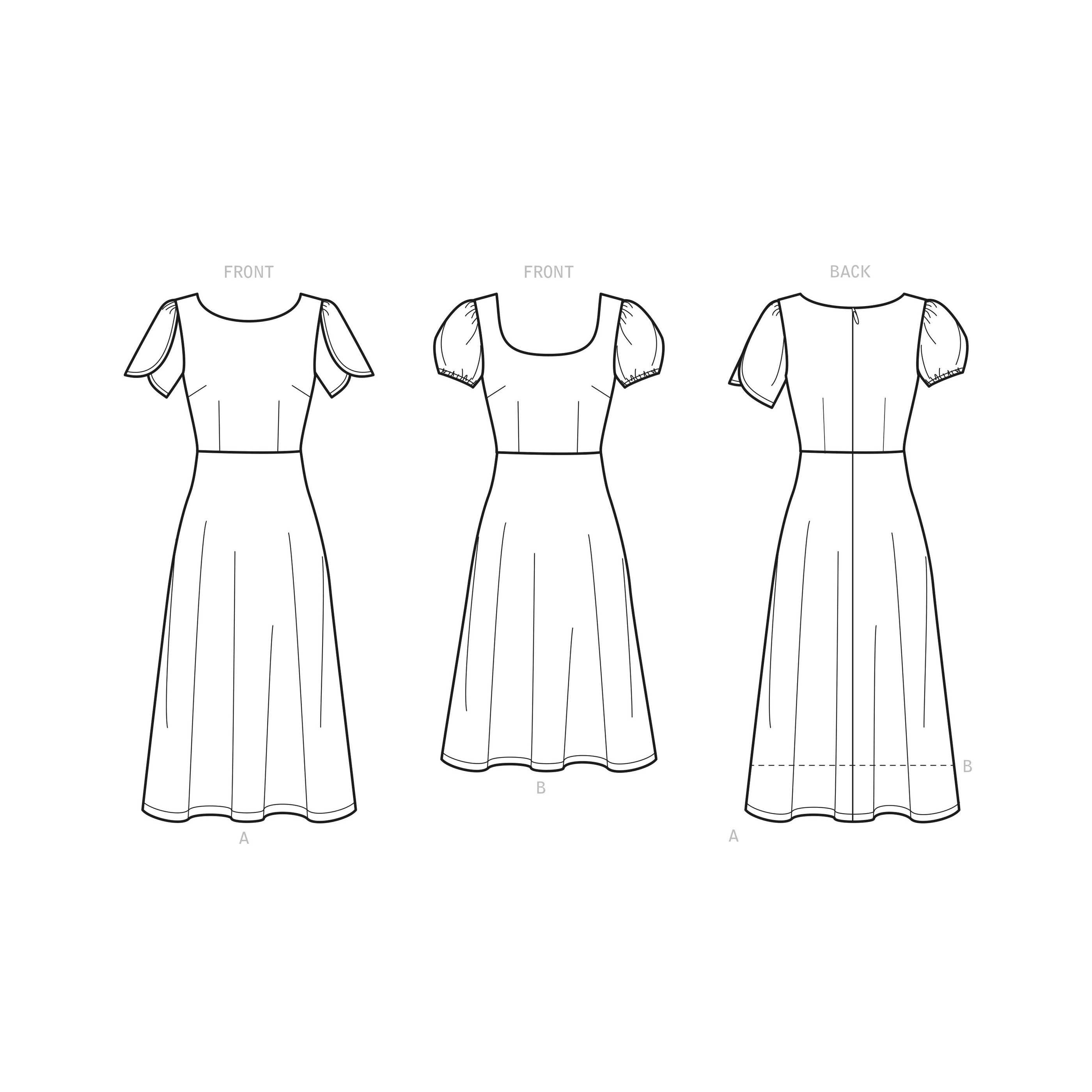 New Look Sewing Pattern NL6693 Misses' Dresses — jaycotts.co.uk ...
