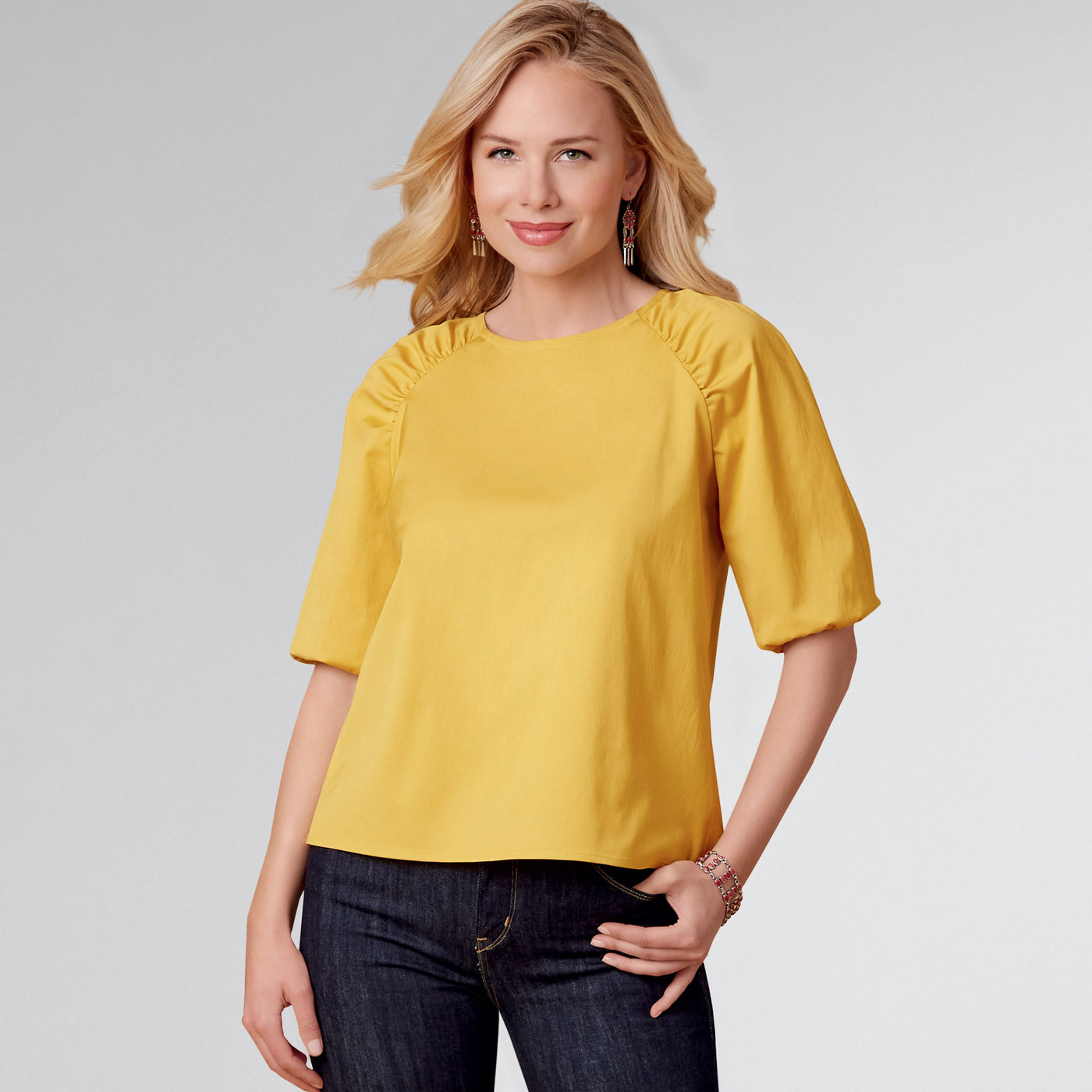 New Look Sewing Pattern 6708 Misses' Tops — jaycotts.co.uk - Sewing ...
