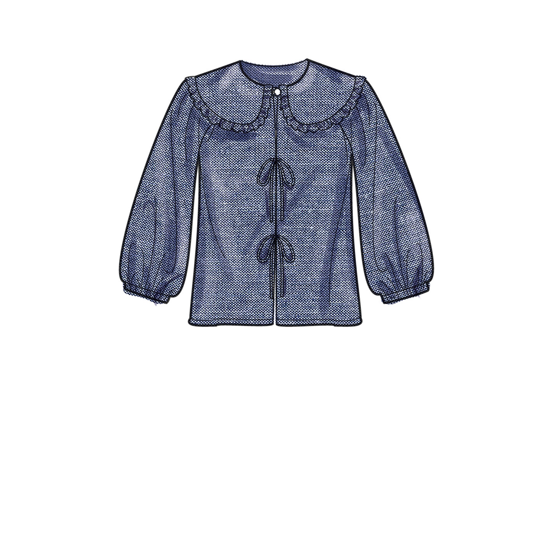 New Look 6743 Sewing Pattern Misses' Tops — jaycotts.co.uk - Sewing ...