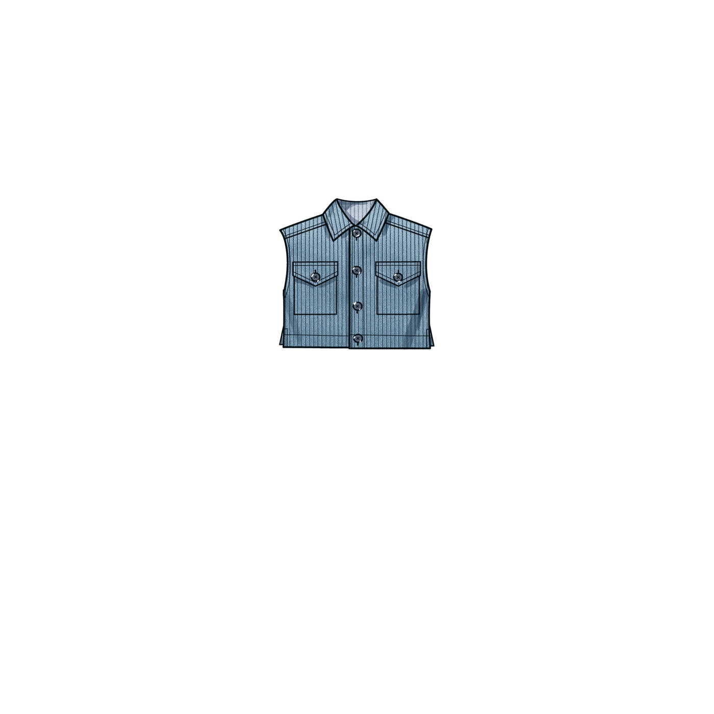 New Look 6746 Sewing Pattern Children's Knit Top, Jacket, Vest and ...