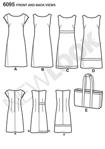 New Look Pattern: NL6095 Misses' Dresses | Easy — jaycotts.co.uk ...