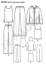 New Look 6142 Misses' and Men's Separates Pattern — jaycotts.co.uk ...