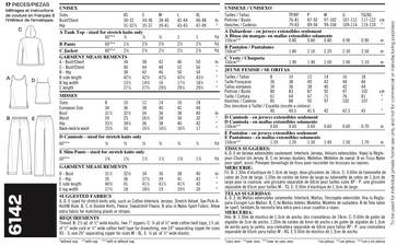 New Look 6142 Misses' and Men's Separates Pattern — jaycotts.co.uk ...