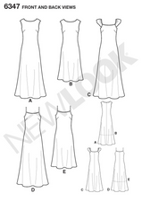 New Look Pattern: NL6347 Misses Dress | Easy — jaycotts.co.uk - Sewing ...