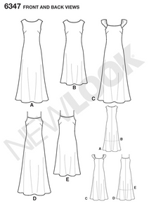 New Look Pattern: NL6347 Misses Dress | Easy — jaycotts.co.uk - Sewing ...