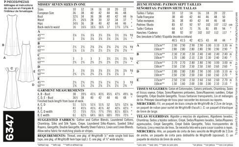 New Look Pattern: NL6347 Misses Dress | Easy — jaycotts.co.uk - Sewing ...