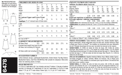 New Look Pattern: NL6478 Child Dress — jaycotts.co.uk - Sewing Supplies