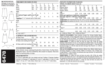 New Look Pattern: NL6478 Child Dress — jaycotts.co.uk - Sewing Supplies