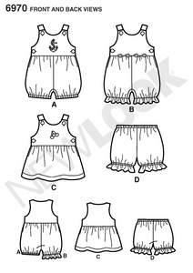 New Look Pattern: NL6970 Babies' Separates — jaycotts.co.uk - Sewing ...