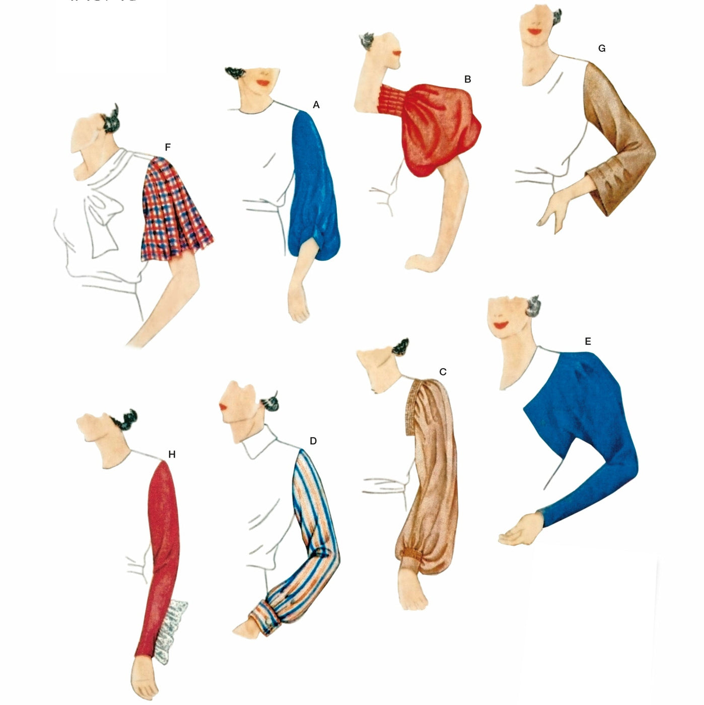 Simplicity Pattern 8506 misses vintage set of sleeves — jaycotts.co.uk ...