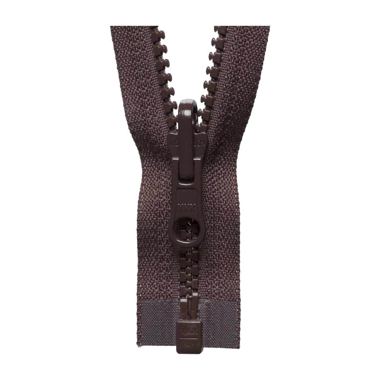 YKK Reversible Open End Zip BROWN — jaycotts.co.uk - Sewing Supplies