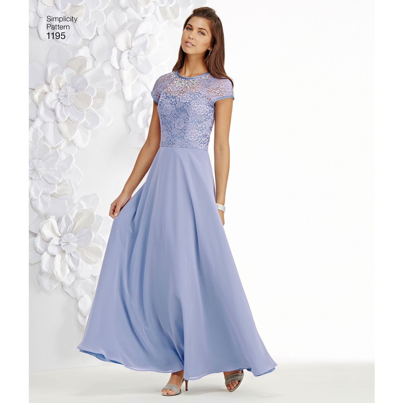 Simplicity Pattern: S1195 Misses Evening Dress — jaycotts.co.uk ...