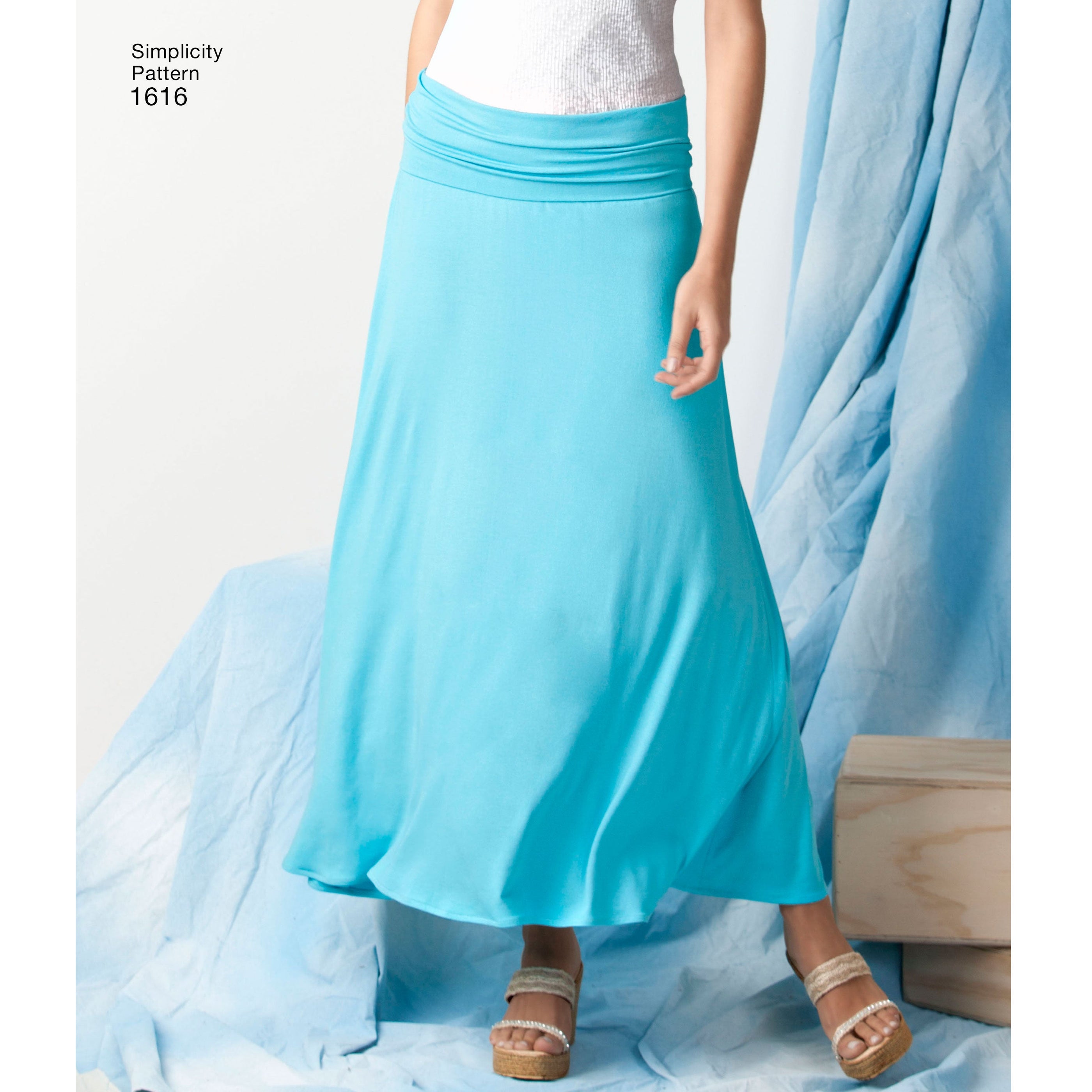 Simplicity Pattern: S1616 Misses' Knit or Woven Skirts | Easy ...