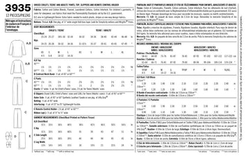 Simplicity Pattern: S3935 Sleepwear + Slippers & Remote Holder | Miss ...