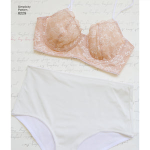 Simplicity Pattern 8229 Lingerie — jaycotts.co.uk - Sewing Supplies