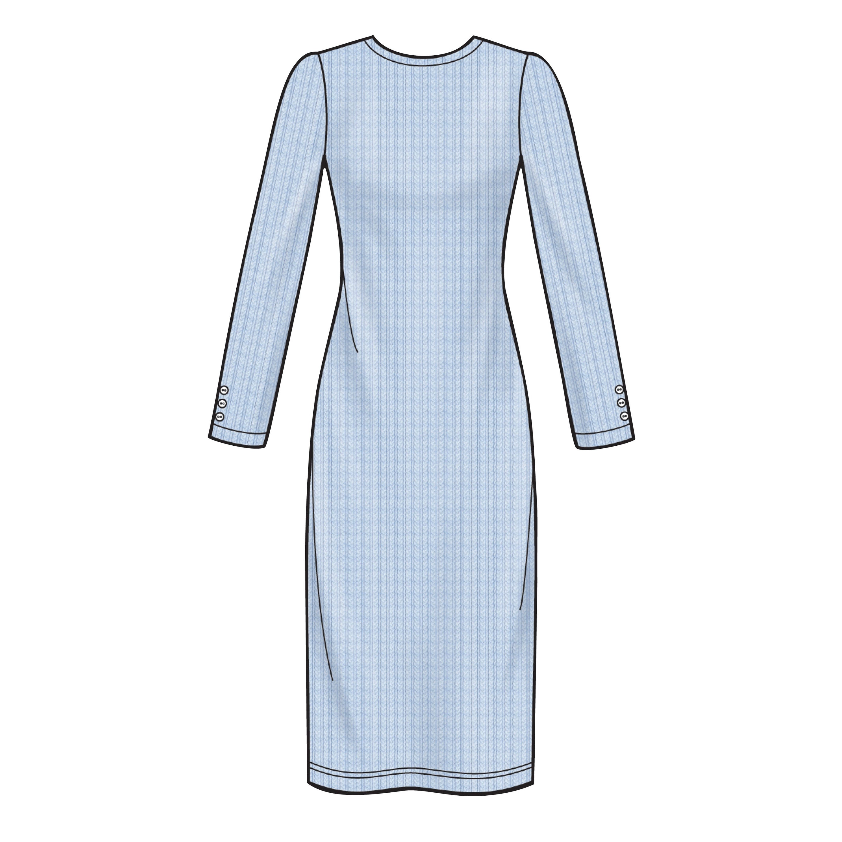 Simplicity Sewing Pattern 8982 Knit Dress, Tops, Skirts — jaycotts.co ...