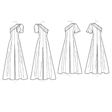 Simplicity Sewing Pattern 9142 Jumpsuit With One Shoulder Drape ...