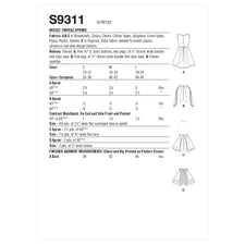 Simplicity Sewing Pattern S9311 Vintage Aprons — jaycotts.co.uk ...