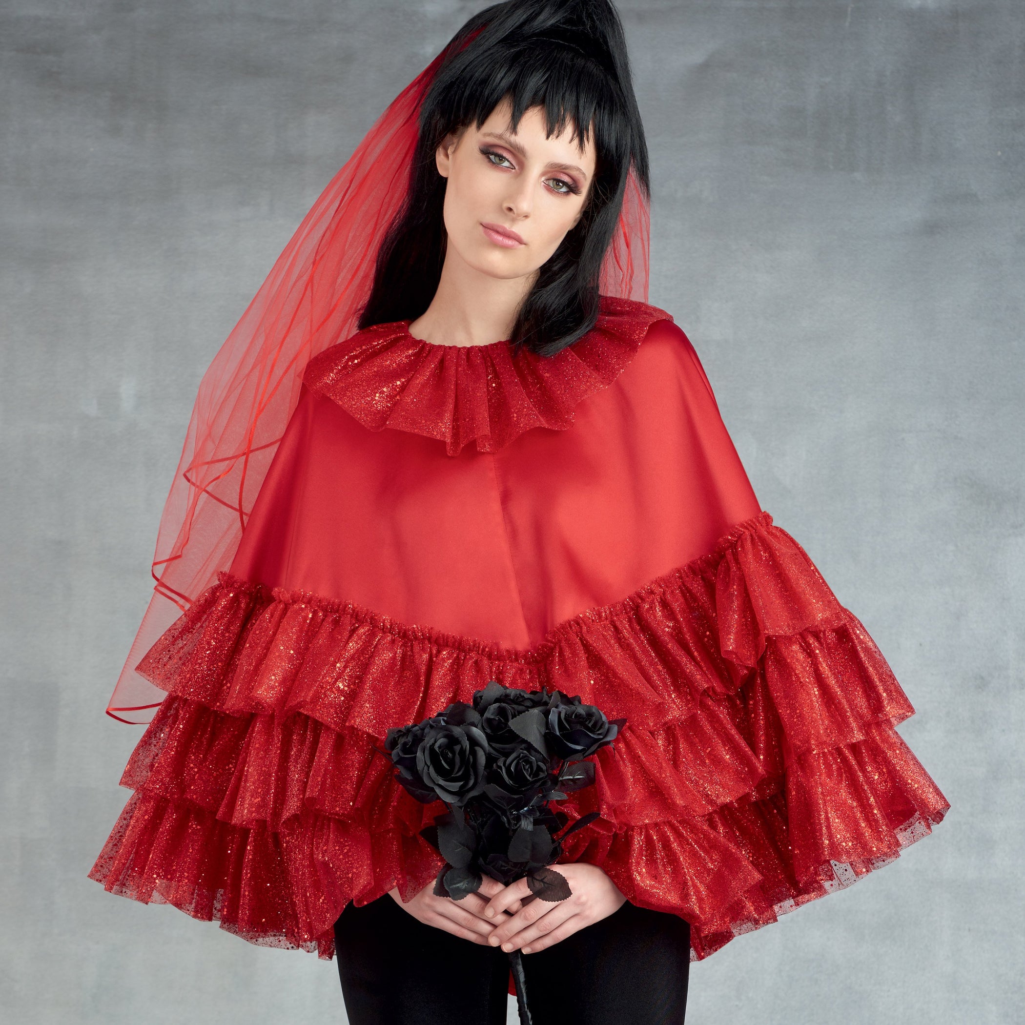 Simplicity Sewing Pattern S9350 Misses' Poncho Costumes and Face Masks ...