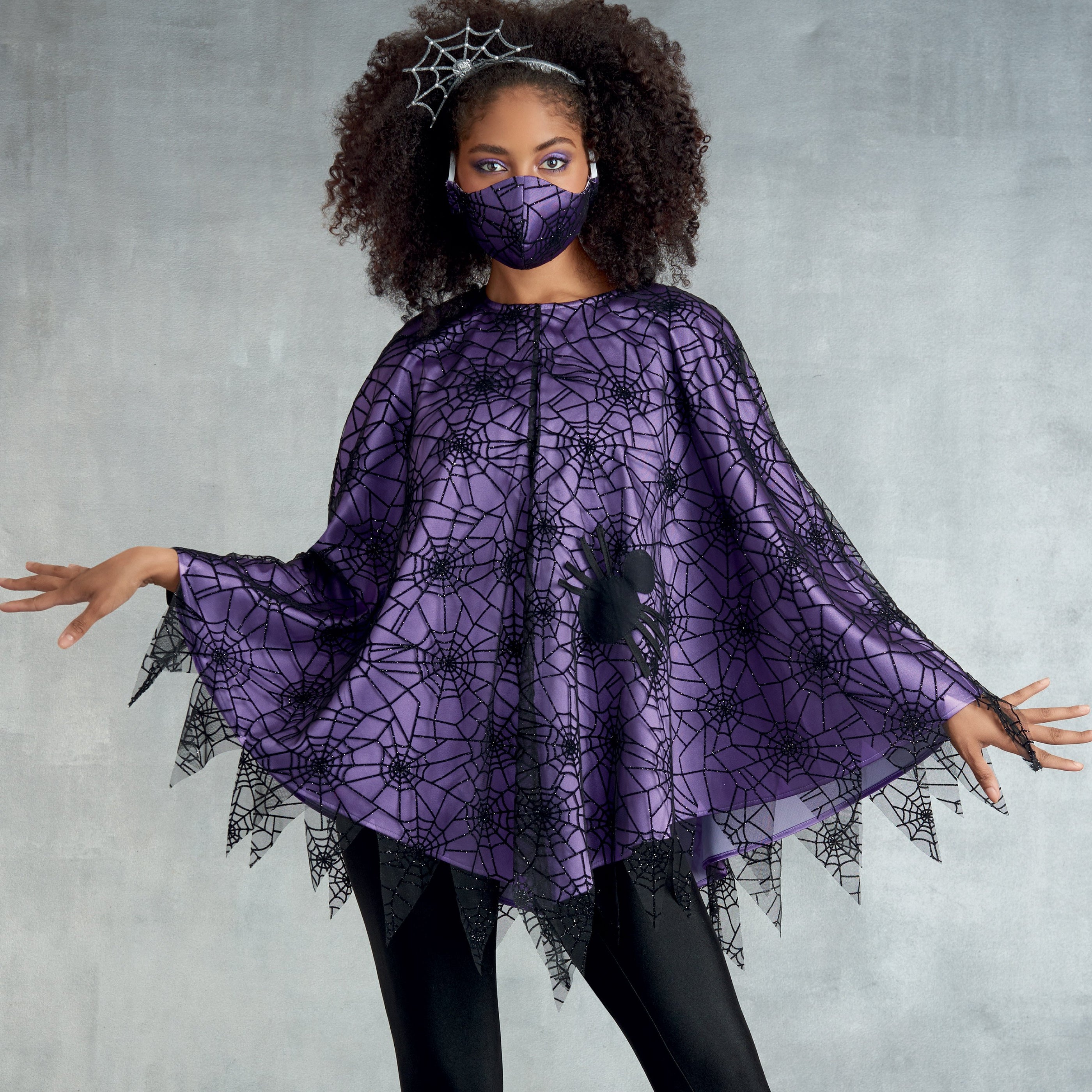 Simplicity Sewing Pattern S9350 Misses' Poncho Costumes and Face Masks ...