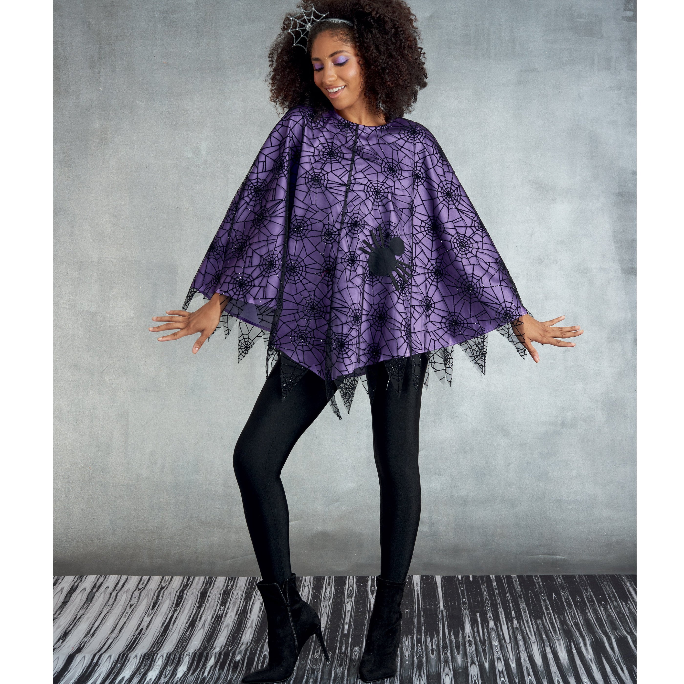 Simplicity Sewing Pattern S9350 Misses' Poncho Costumes and Face Masks ...