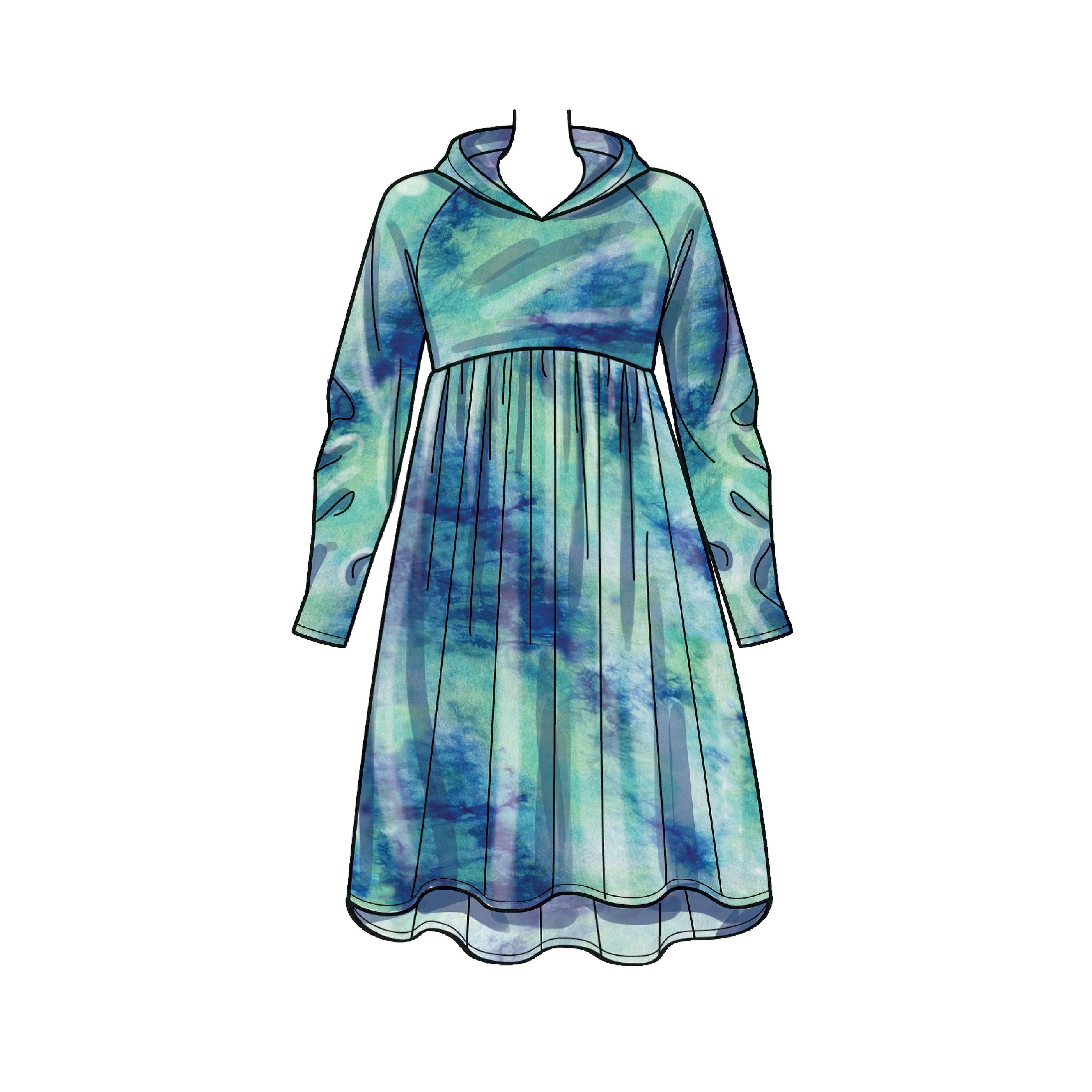 Simplicity Sewing Pattern S9380 Misses' Sweatshirt Dresses available ...