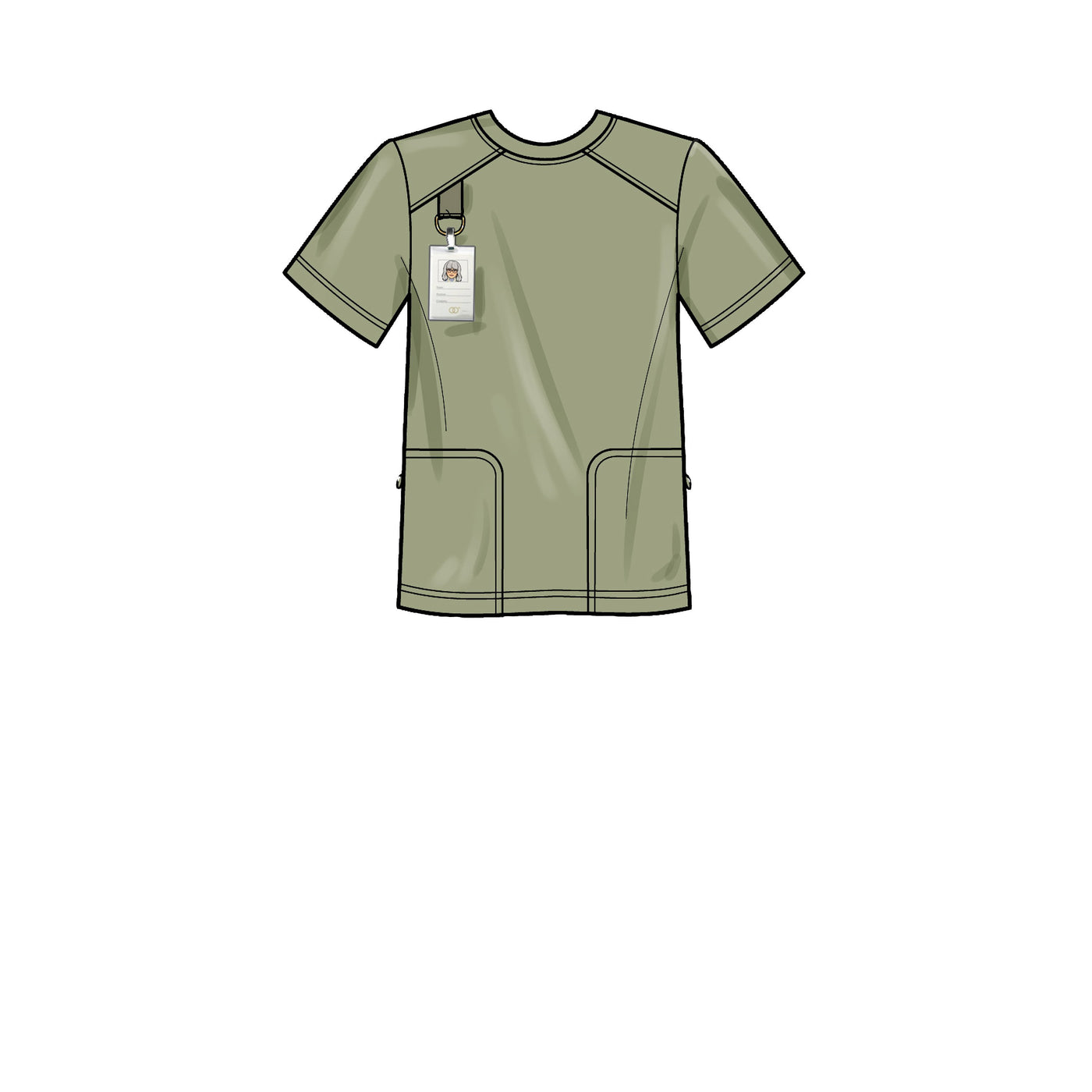 Simplicity Sewing Pattern S9387 Unisex Knit Scrub Tops, Pants, Cap and ...