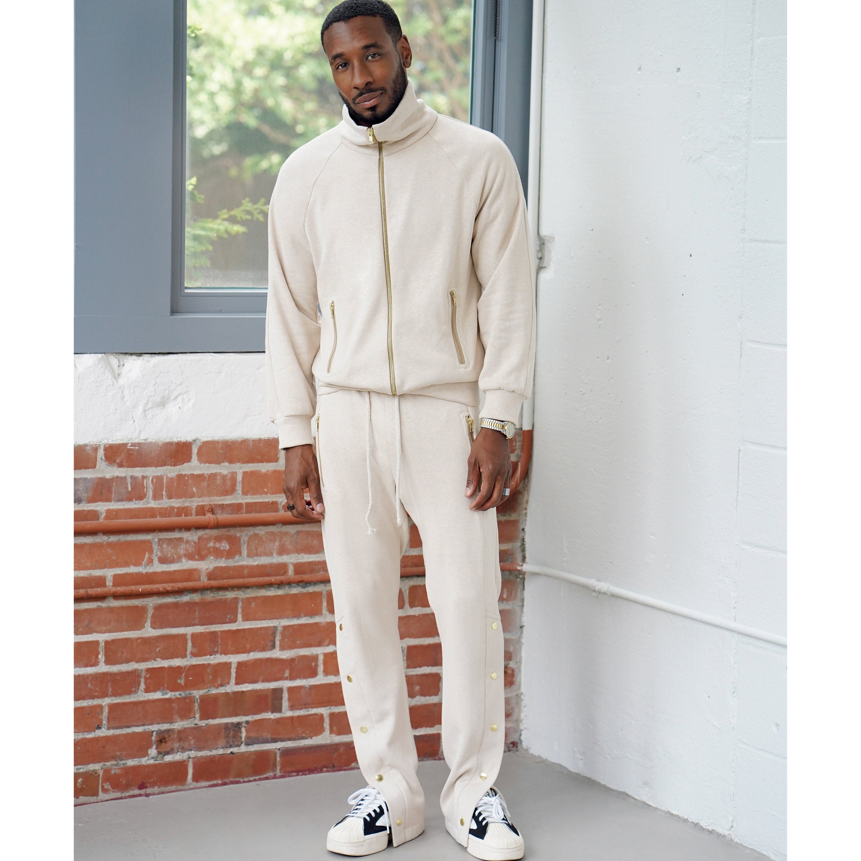 Simplicity Sewing Pattern S9458 Mens Knit Jacket and Pants — jaycotts ...