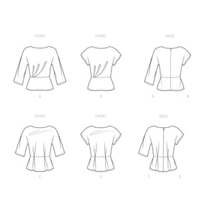 Simplicity Sewing Pattern S9470 Misses Tops — jaycotts.co.uk - Sewing ...
