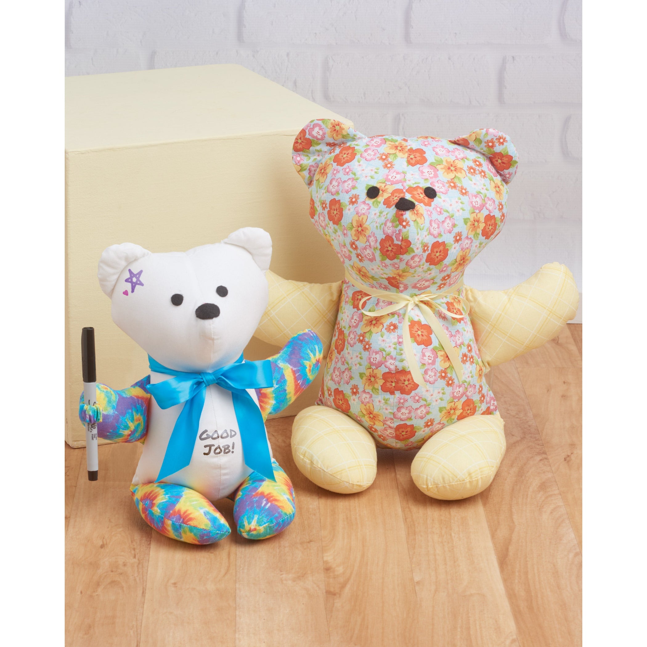 Simplicity sewing pattern S9569 Learn to Sew Plush Memory Bears ...