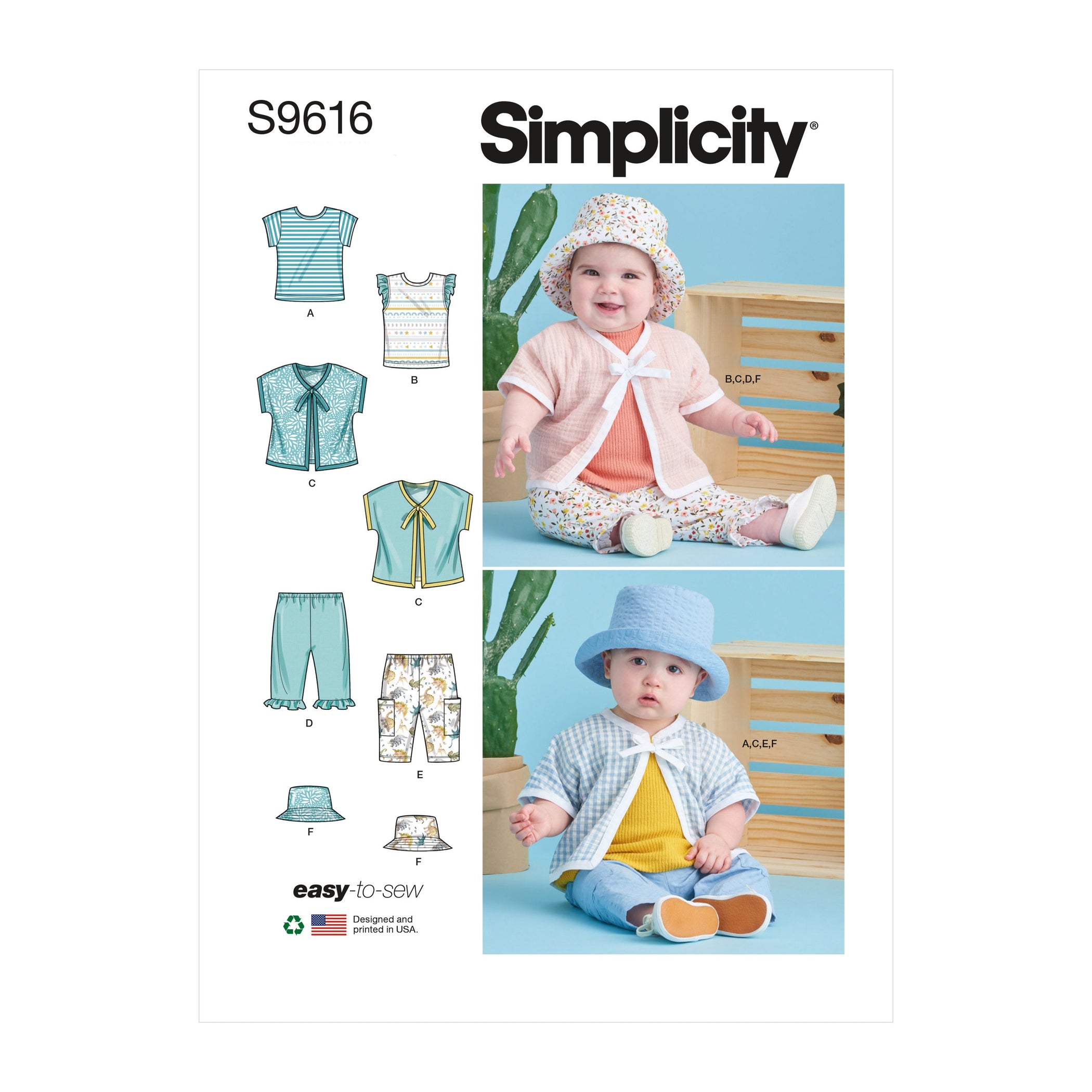 Simplicity 9617 Children's and Girls' Jumpsuit, Romper and Dress sewing ...