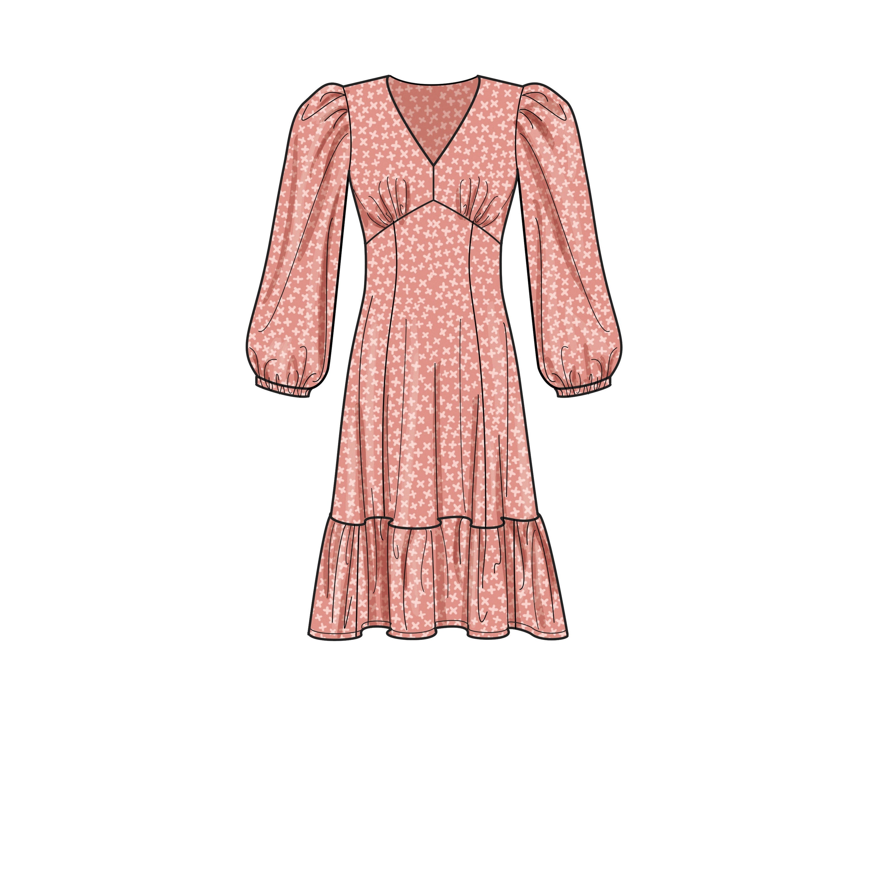 Simplicity 9642 sewing pattern Misses' Dress — jaycotts.co.uk - Sewing ...