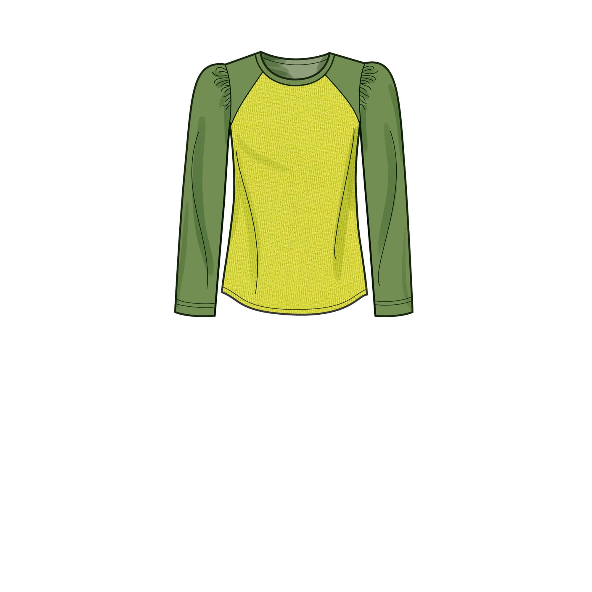 Simplicity 9645 sewing pattern Misses' Knit Tops — jaycotts.co.uk ...