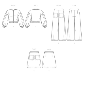 Simplicity 9654 sewing pattern Children's and Girls' Jacket, Pants and ...