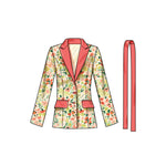 Simplicity S9688 Misses' and Women's Jacket with Tie Belt sewing pattern — jaycotts.co.uk ...