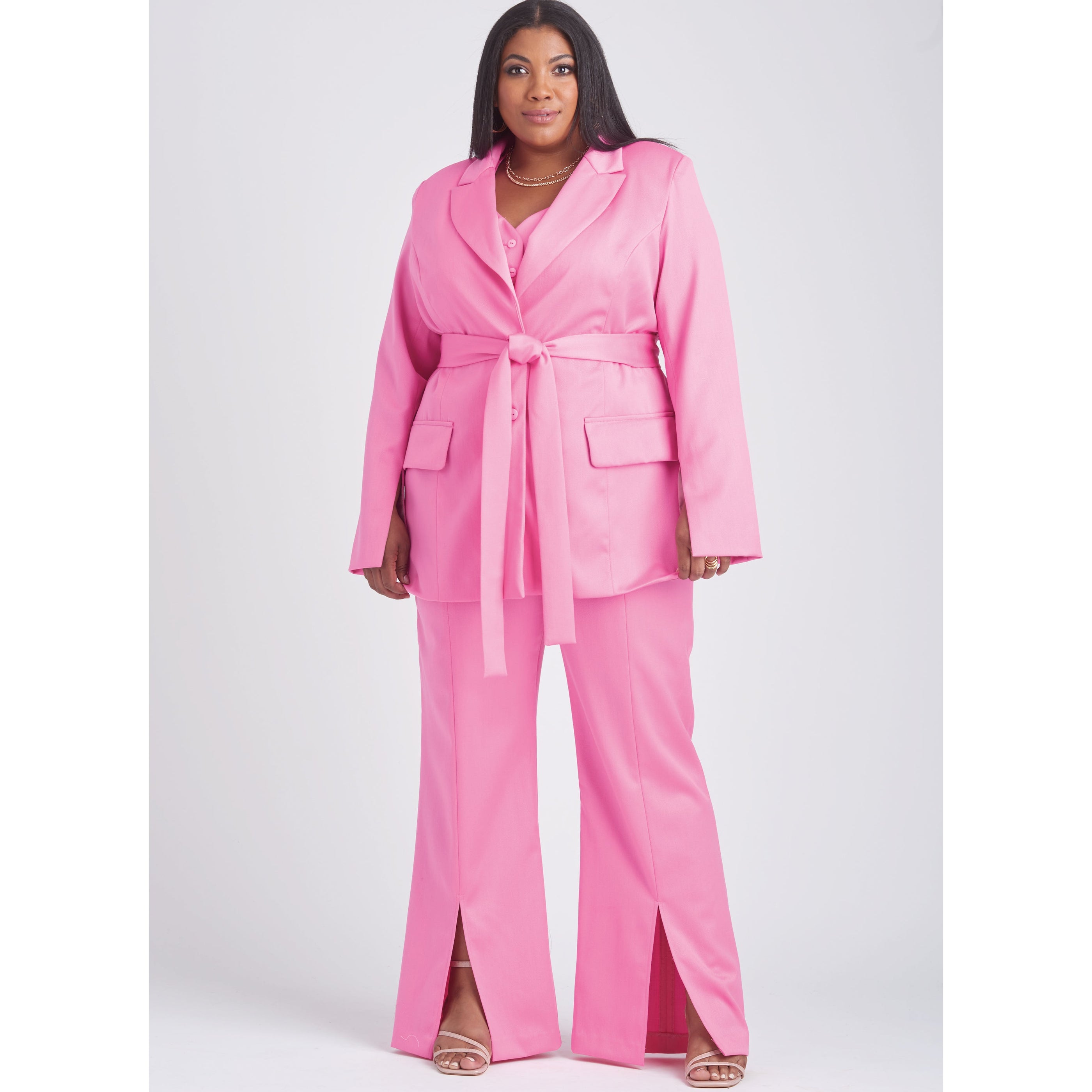 Simplicity S9688 Misses' and Women's Jacket with Tie Belt sewing ...