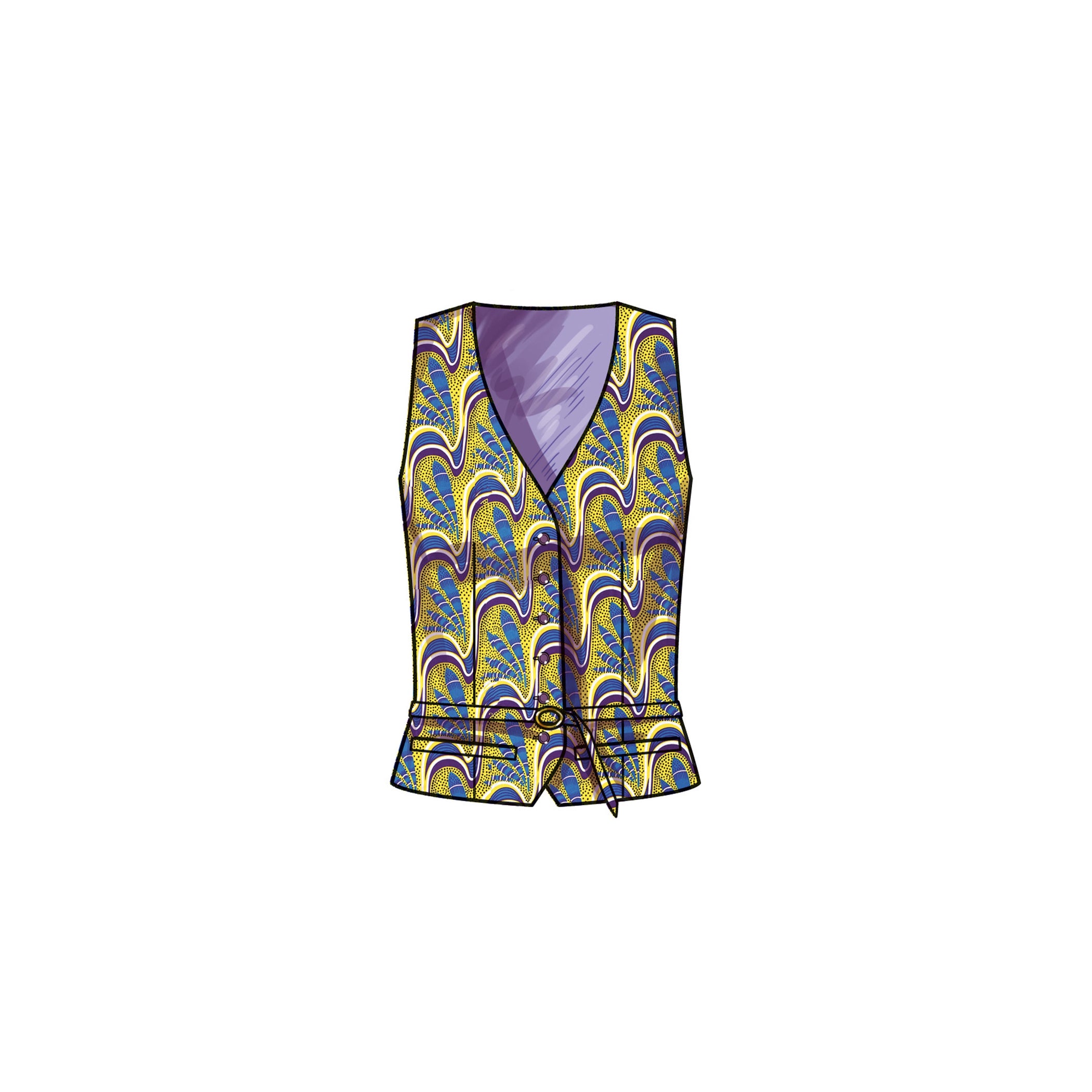 Simplicity S9689 Misses' and Women's Vest and Pants sewing pattern ...