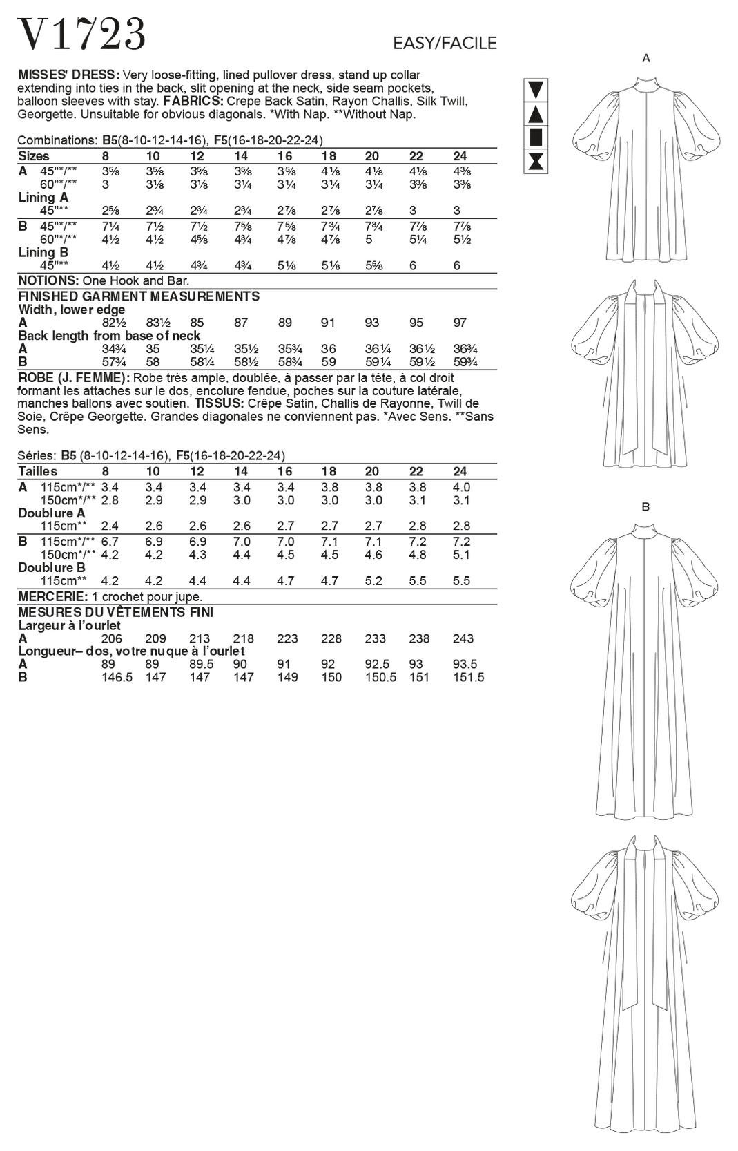 Vogue sewing pattern 1723 Special Occasion Dress — jaycotts.co.uk ...