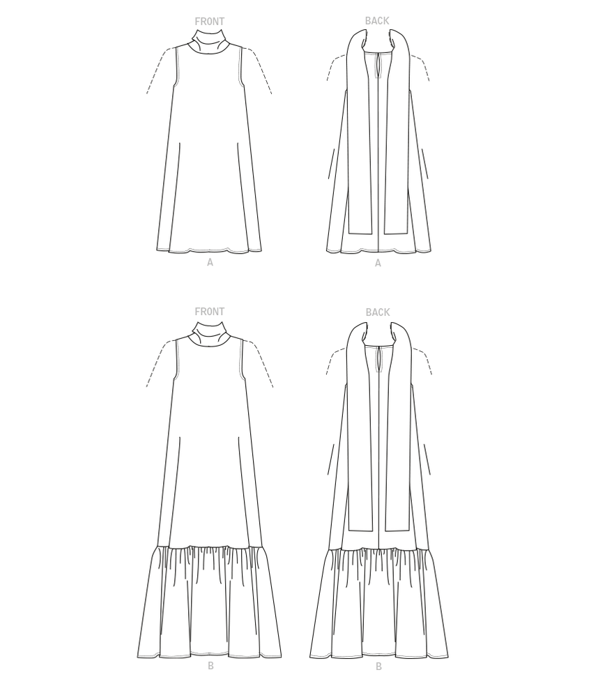 Vogue V1802 Misses' Dresses sewing pattern — jaycotts.co.uk - Sewing ...