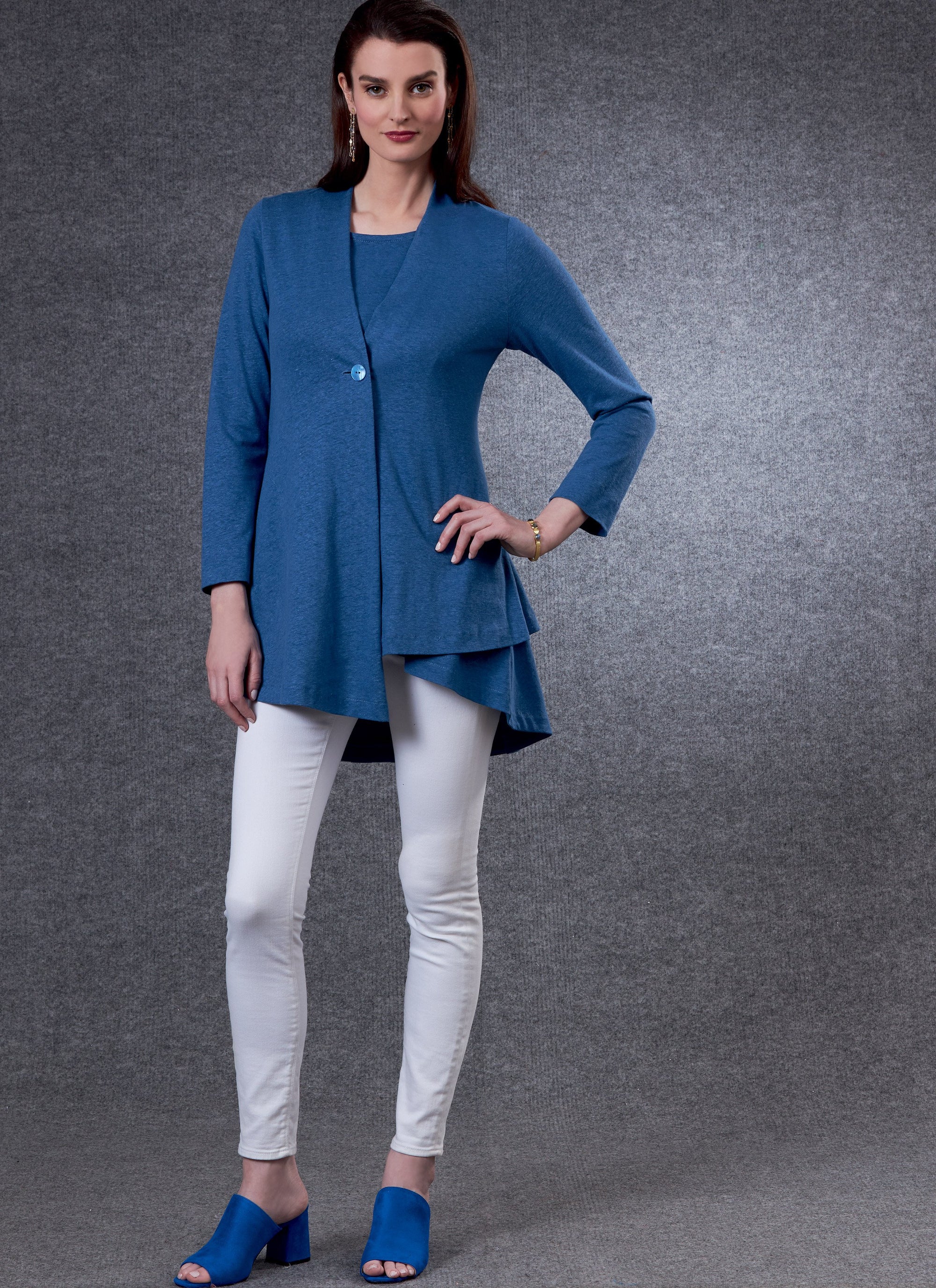 Vogue V1808 Misses' Cardigan and Tunics sewing pattern — jaycotts.co.uk ...