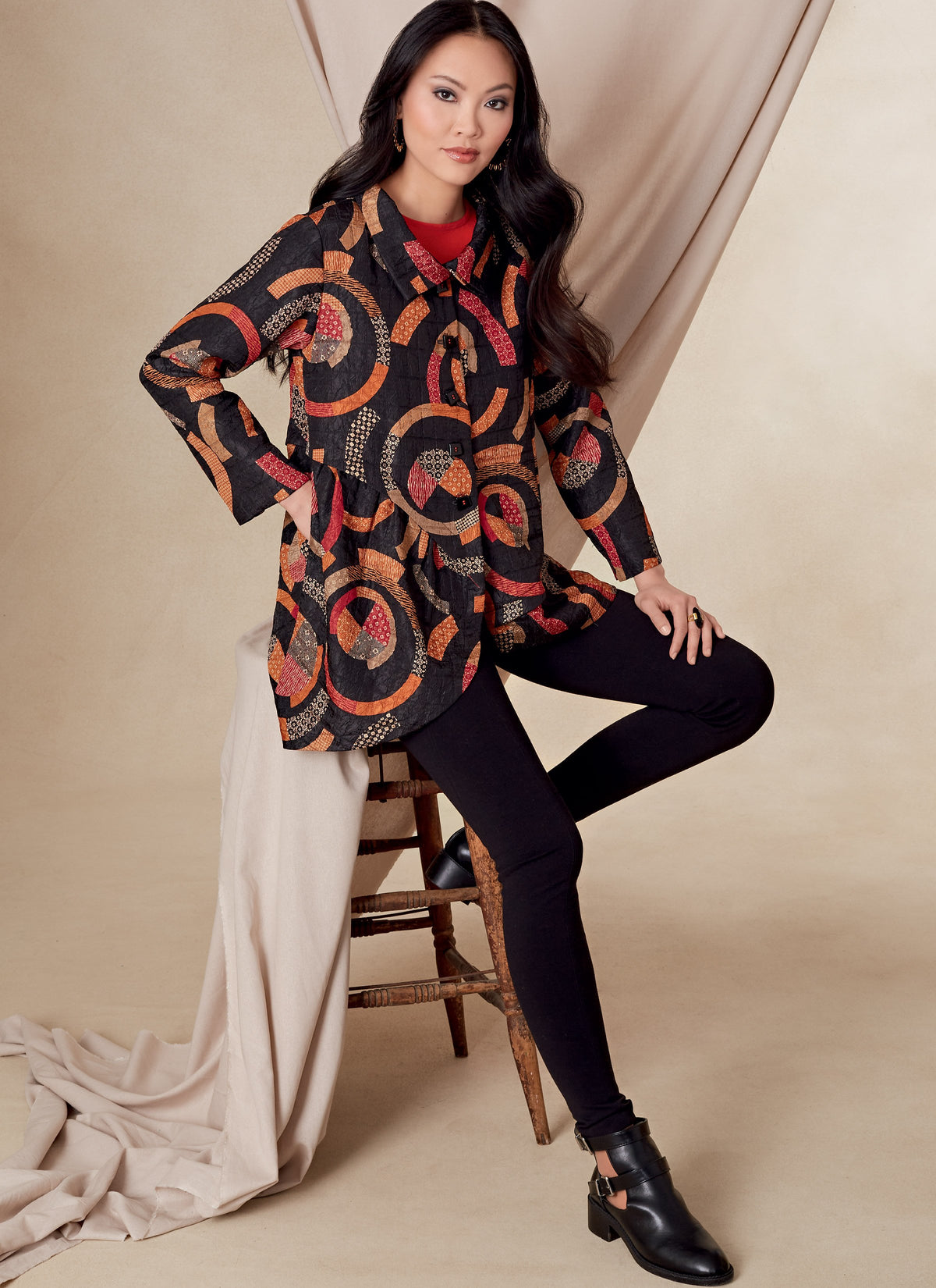 Vogue V1817 Misses' Jacket and Vest sewing pattern — jaycotts.co.uk ...