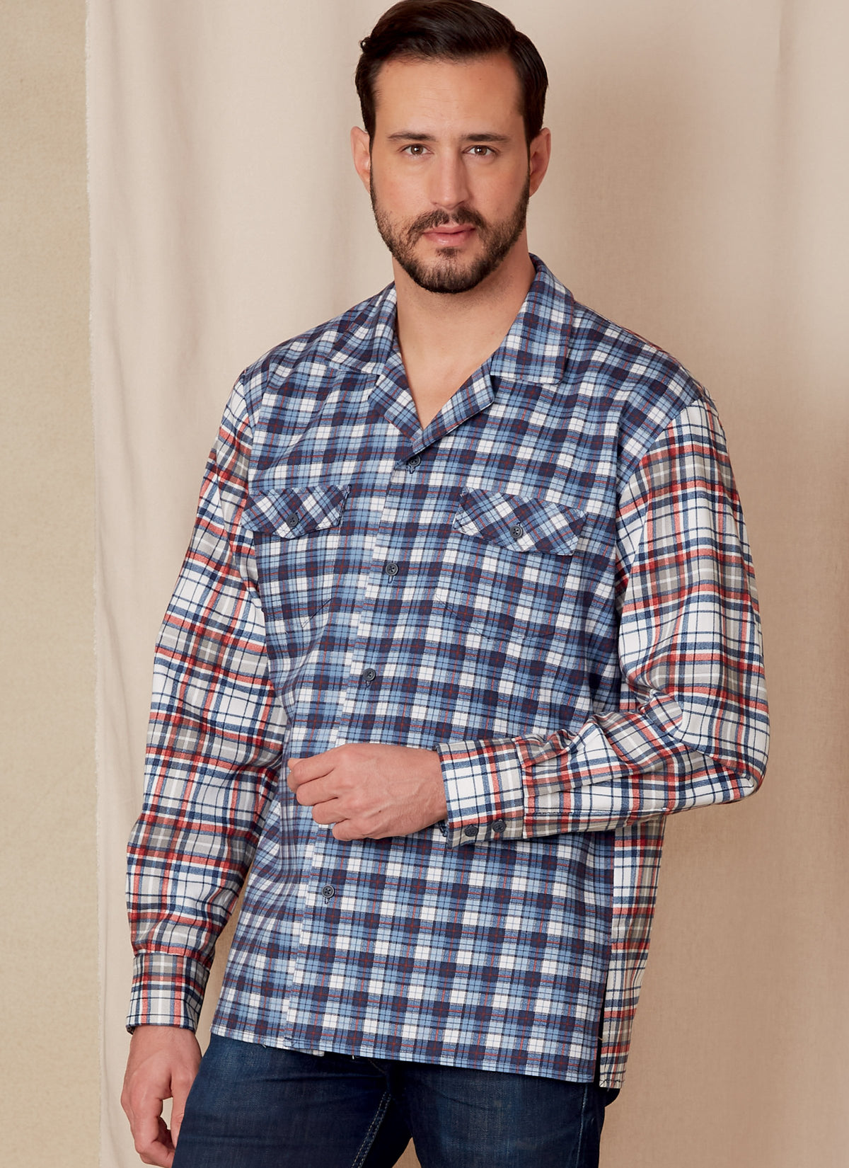 Vogue V1827 Unisex Shirts sewing pattern — jaycotts.co.uk - Sewing Supplies