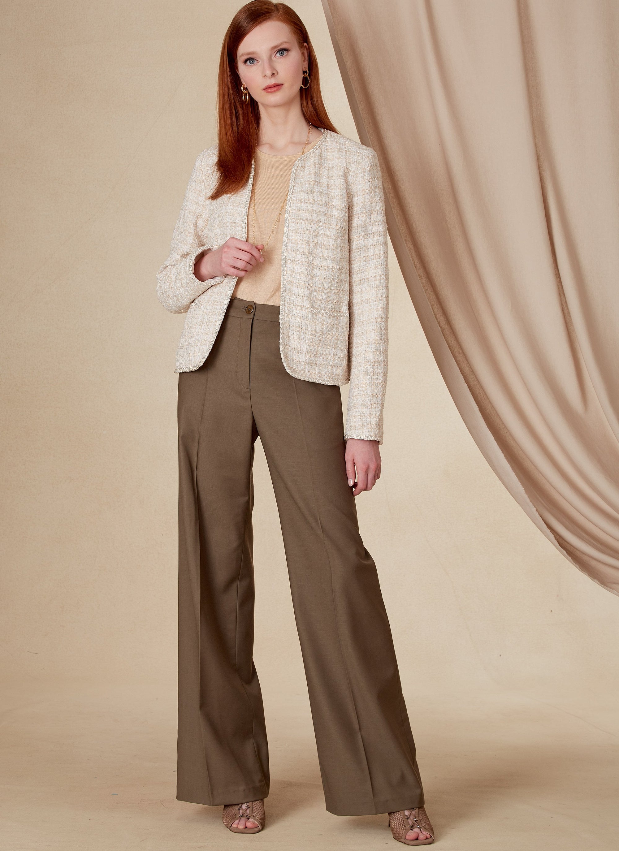 Vogue V1830 Misses' Jacket and Pants sewing pattern — jaycotts.co.uk ...