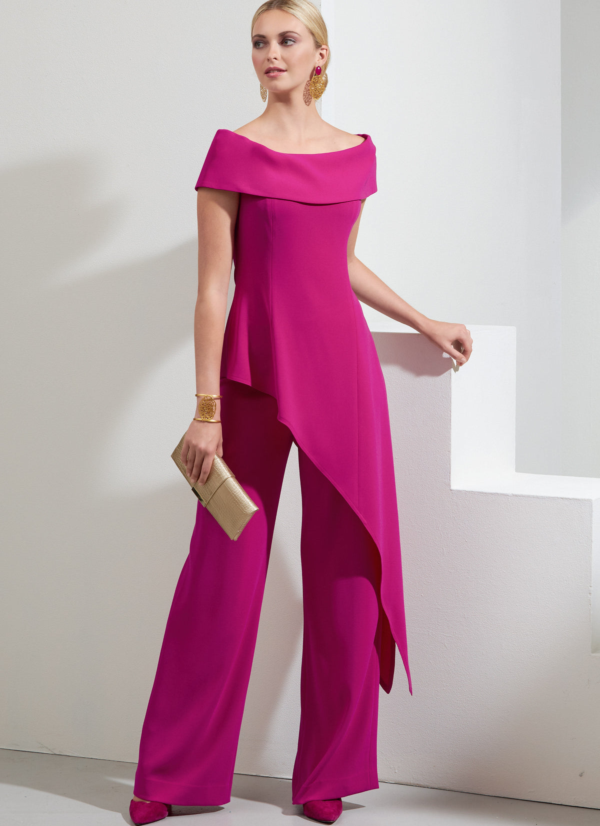 Vogue Sewing Pattern 1869 Misses' and Misses' Petite Top and Pants ...
