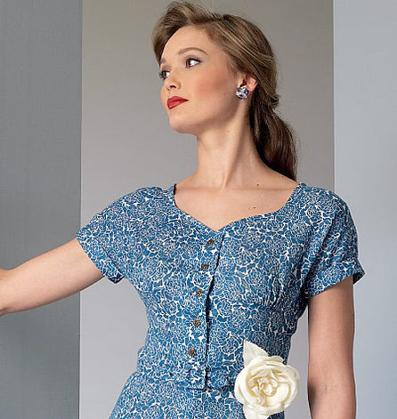 Vogue Pattern: V9106 Dress & Belt | Vintage Vogue — jaycotts.co.uk ...